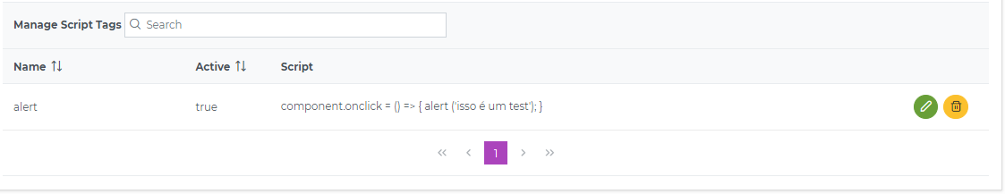 Script Tags - Gaia Nocode
